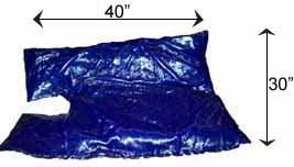 Bean Bags Surgery Blue Diamond Vacuum Gel Overlay Positioner